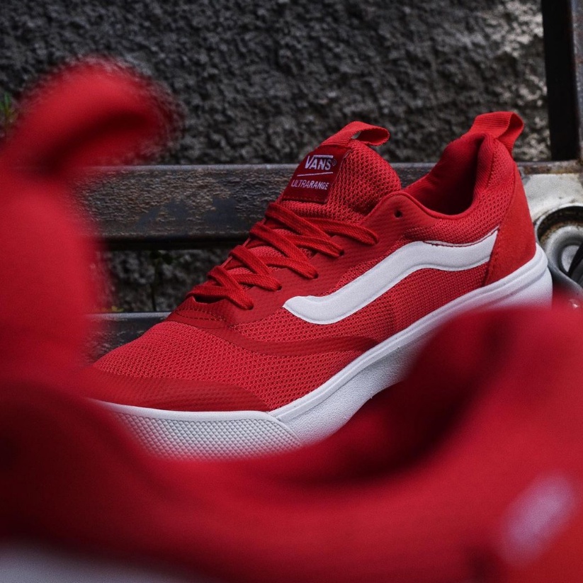 Jual Vans Ultrarange Rapidweld Red/White | Shopee Indonesia