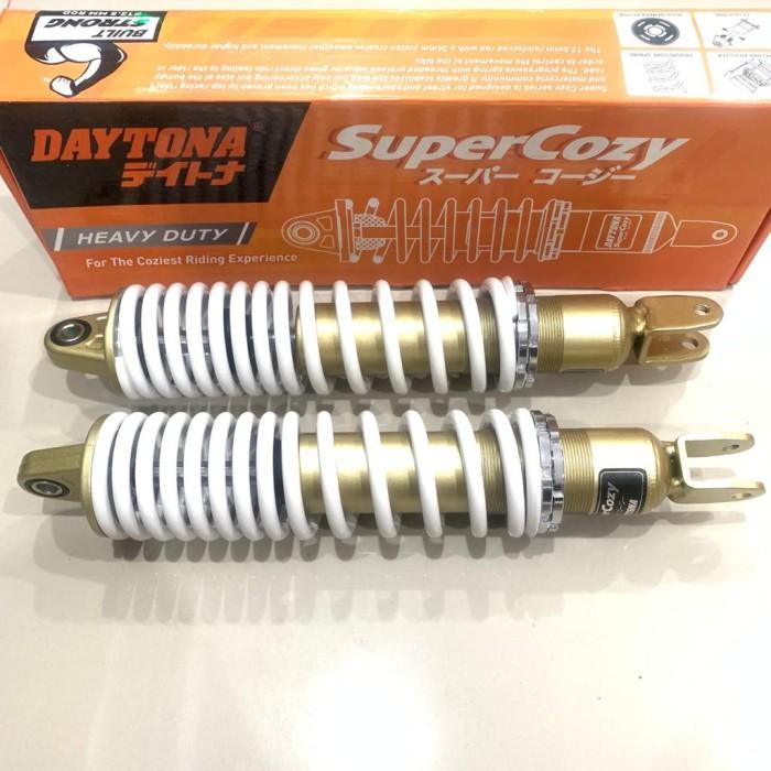 Jual Shock Shockbreaker Daytona Super Cozy 335mm White Yamaha NMAX ...
