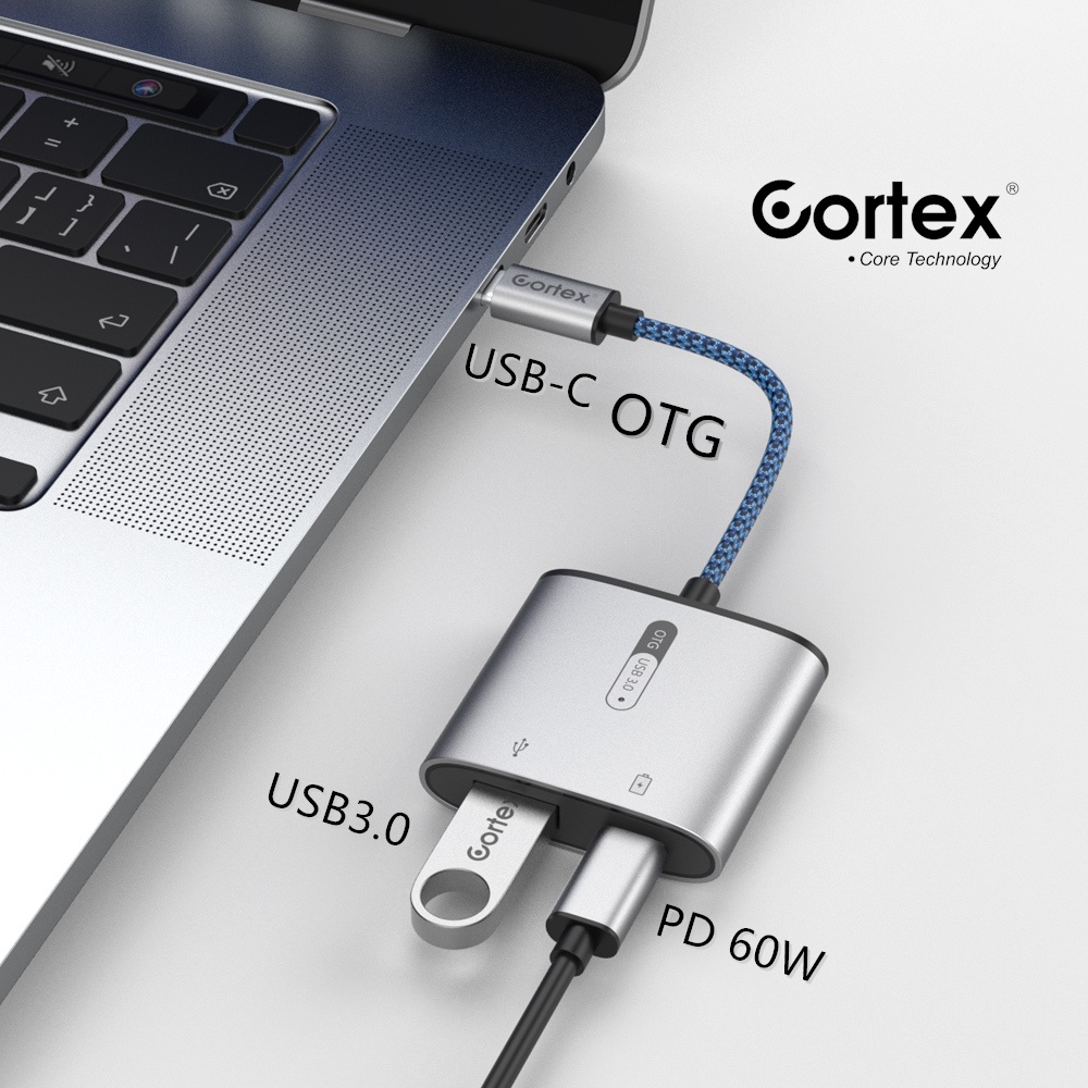 Jual Cortex Power - MH366 Type-C To USB 3.0 OTG Soundcard + 60W ...