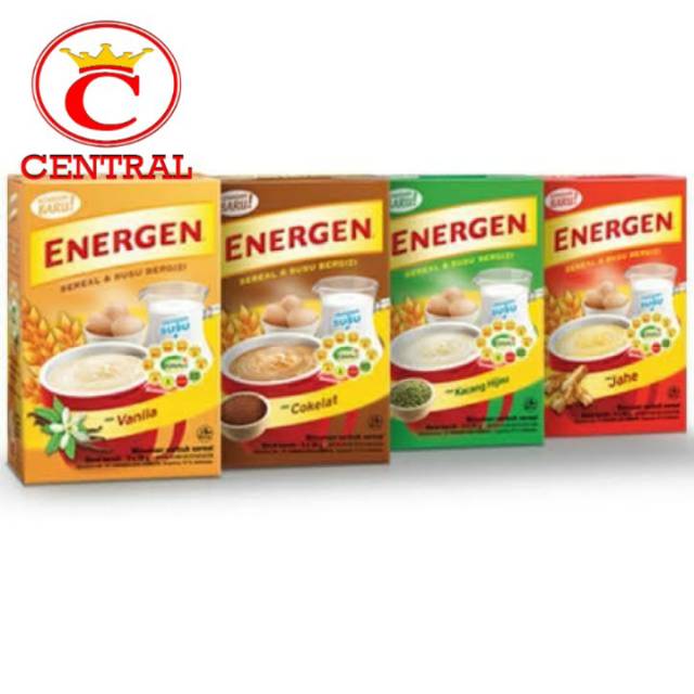 Jual ENERGEN 1 BOX ISI 5 PCS/centraltrengglek | Shopee Indonesia