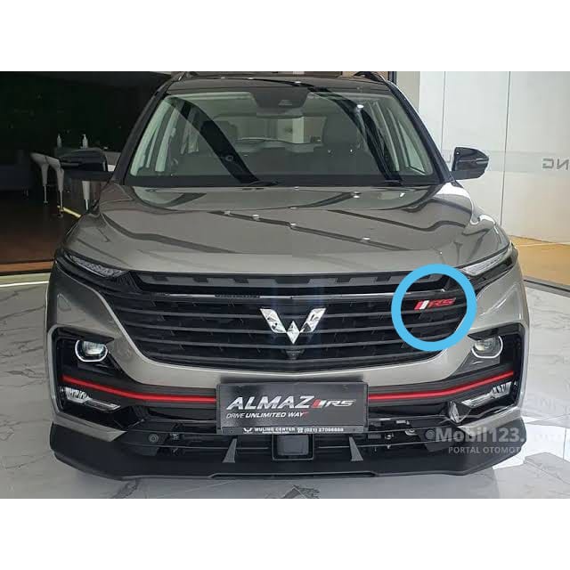 Jual EMBLEM LOGO RS GRILL WULING ALMAZ EMBLEM TULISAN ''RS'' 23699759 ...
