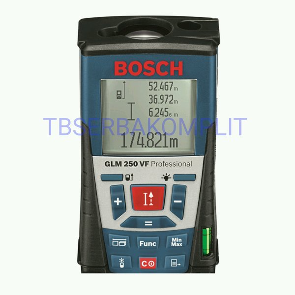 Jual Bosch GLM 250 VF Meteran Laser Rangefinder Digital Laser Distance ...