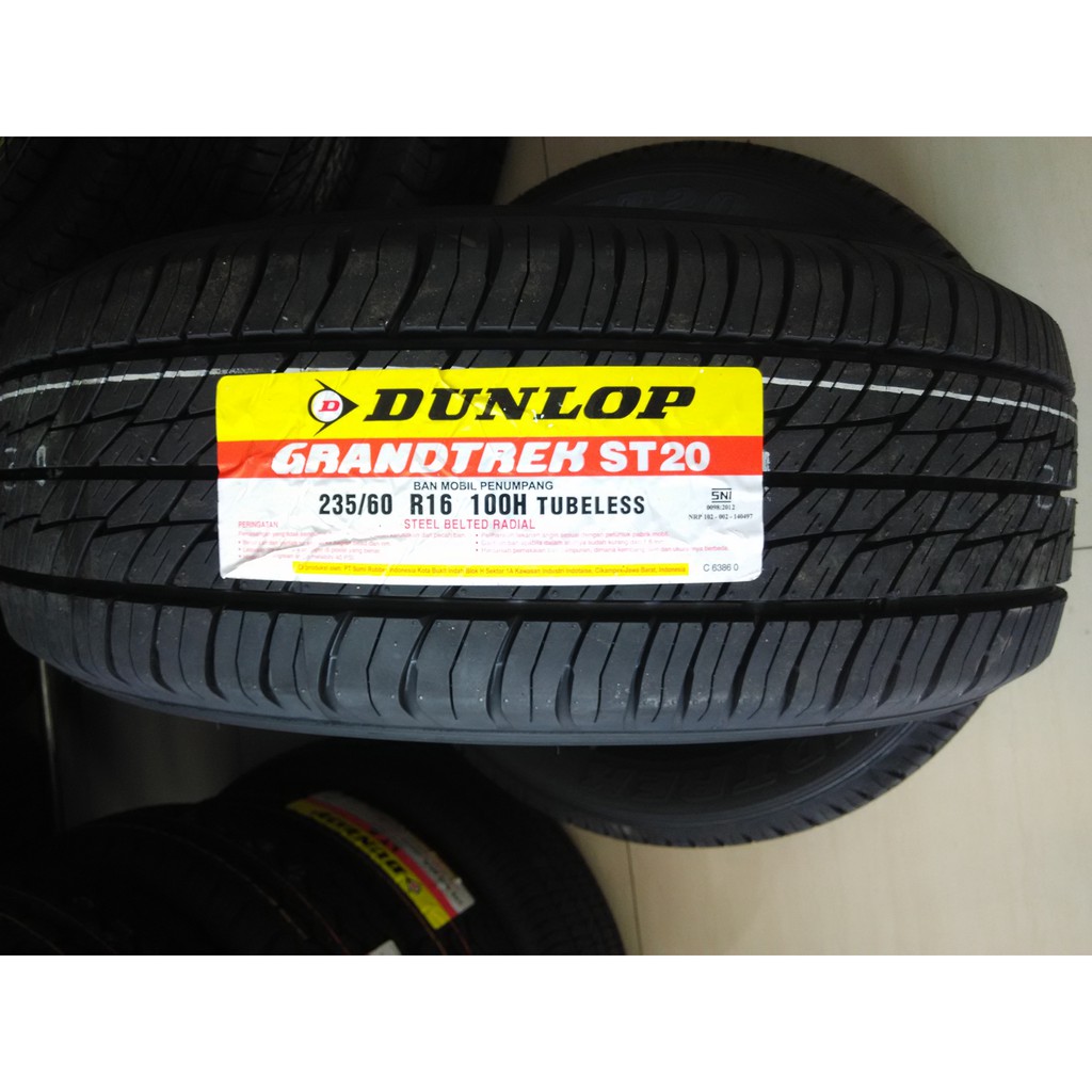 Jual Ban Mobil Rush Terios Mazda Taruna Xtrail Dunlop Grandtrek ST20 ...