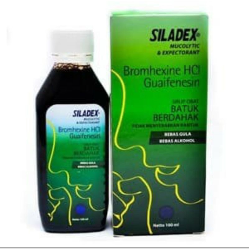 Jual Siladex Batuk Berdahak 60ml &100 ml / Siladex hijau | Shopee Indonesia