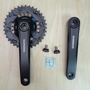 Jual Crank Shimano FC M315 2 speed 36-22T Double Arm 170 | Shopee Indonesia
