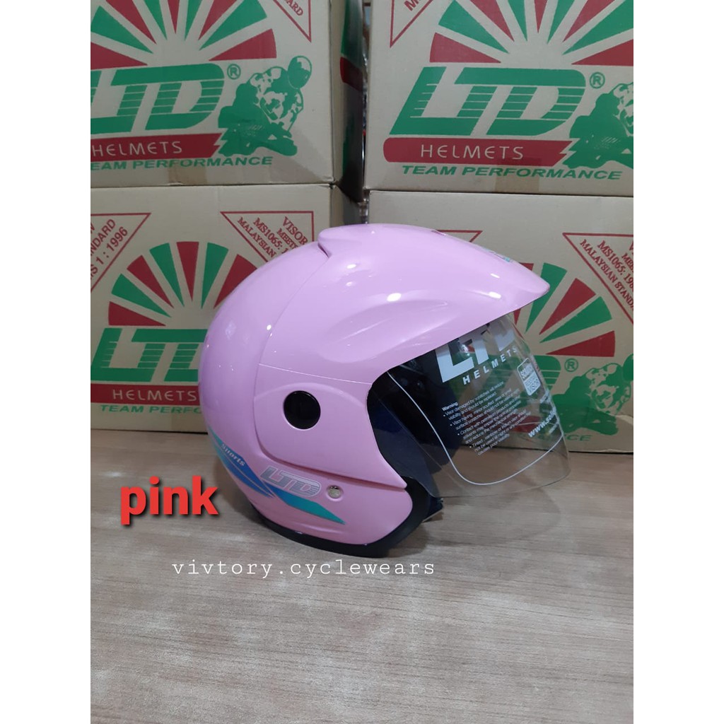 Jual HELM LTD SPORT KILAT KACA PUTIH TRANSPARAN ORIGINAL 100% MALAYSIA ...