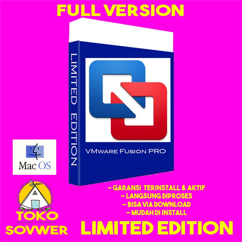 Jual VMware Fusion PRO 12 Mac BIG SUR FULL VERSION GARANSI AKTIF ...