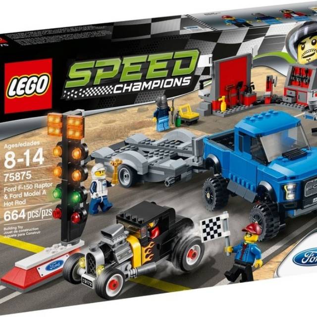 Jual LEGO 75875 Speed Champions Ford F-150 Raptor Ford Model A Hot Rod ...