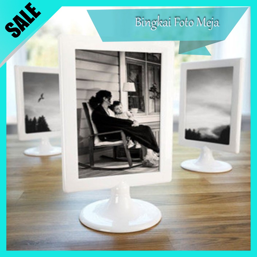 Jual Bingkai Foto Meja 2 sisi Photo Frame Mini Pigura Foto Kluarga Murah Dekorasi Rumah Murah ...