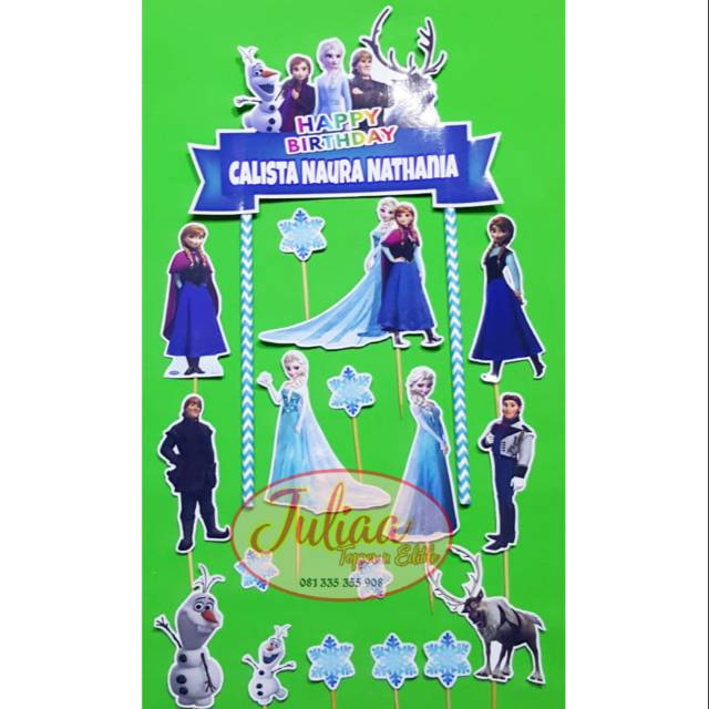 Jual Topper Cake Frozen | Shopee Indonesia Jual Topper Cake Frozen | Shopee Indonesia