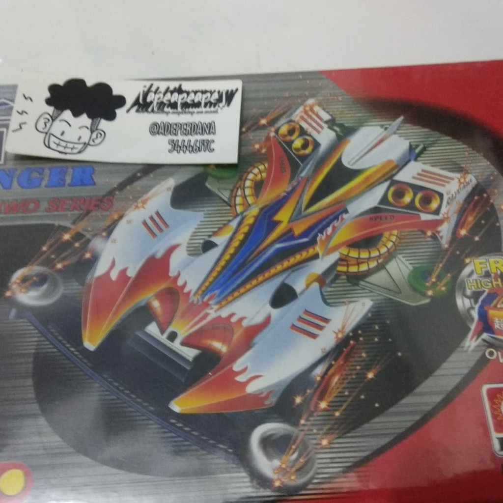 Jual Tamiya Let's & Go Fire Stinger Merk Image Mini 4 WD Mini4WD Murah ...