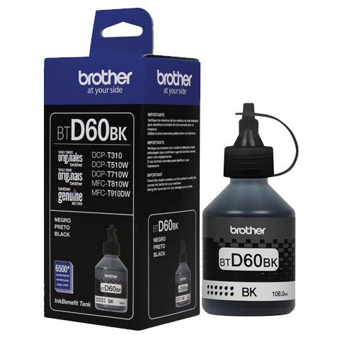 Jual Tinta Brother Btd60 / Bt D60 Black Original (Btd60Bk) Bandung ...