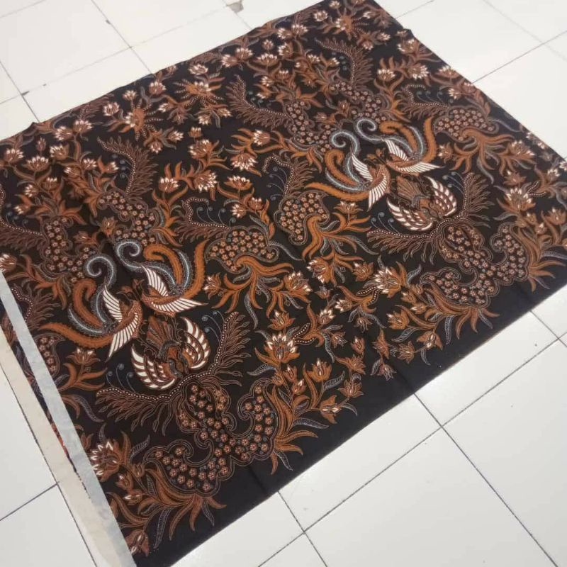 Jual Kain batik solo katun motif CENDRAWASIH kembar | Shopee Indonesia