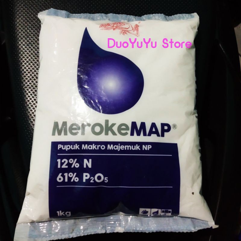 Jual Pupuk Meroke MAP Mono-Amonium Phosphat 1 Kg Kemasan Pabrik ...