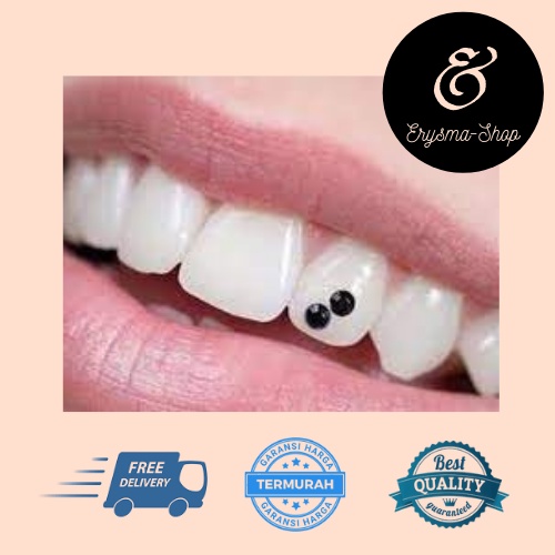 Jual ERYSMA-SHOP | DIAMOND GIGI 1 SET DENGAN LEM - PERMATA GIGI MOTIF ...