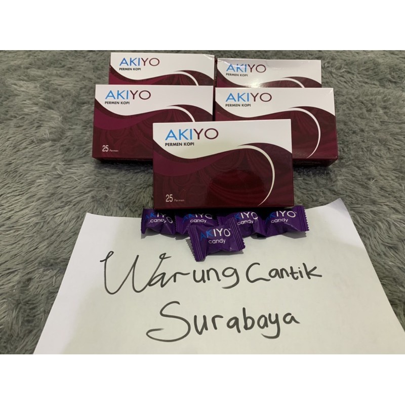 Jual Akiyo Candy Asli Original Isi 25 Pcs | Shopee Indonesia