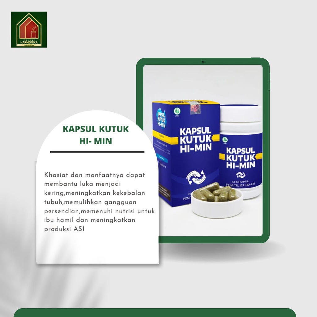Jual KAPSUL KUTUK HI-MIN 100% ORIGINAL,UNTUK PASCA OPERASI | Shopee Indonesia