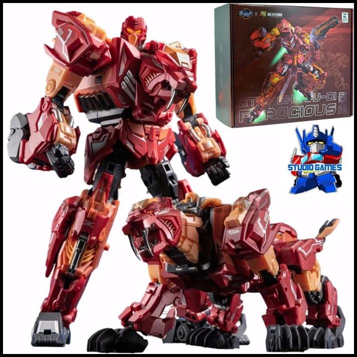 Jual Cang Toys Ct-01 Ferocious - Transformers G1 Rampage Predaking ...
