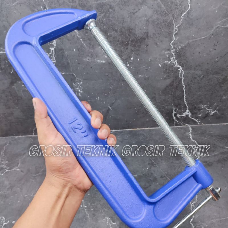 Jual Clamp C 12 inch Heavy Duty Type Klem C 12" G Clam 12 inchi in ...