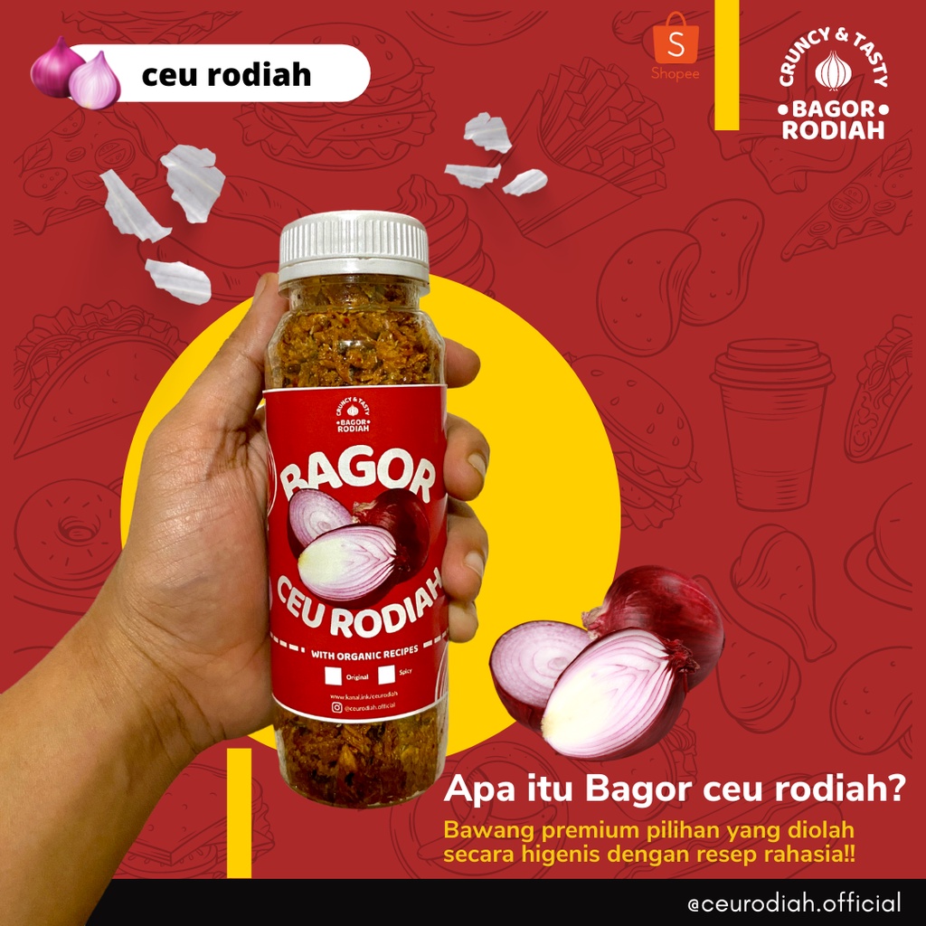 Jual BAWANG GORENG sumenep CEU RODIAH MURNI PREMIUM ORIGINAL ASLI ...