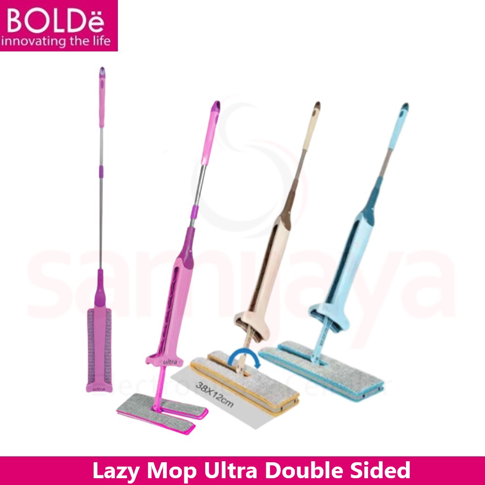 Jual ALAT PEL LANTAI BOLDE LAZY MOP ULTRA DOUBLE SIDED ALAT PEL PRAKTIS | Shopee Indonesia