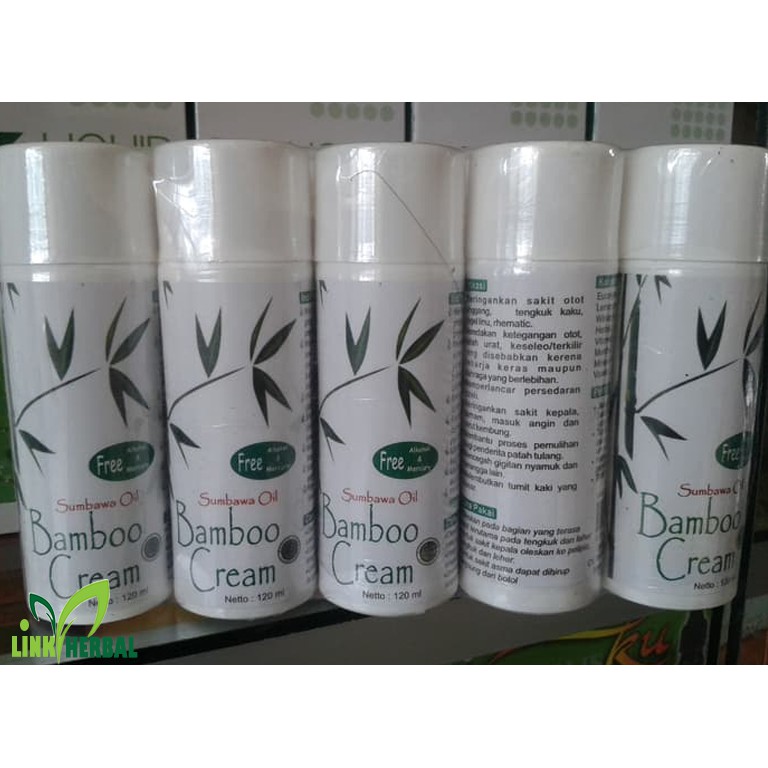 Jual Bamboo Cream Sumbawa Oil 120 ml ORIGINAL | Shopee Indonesia