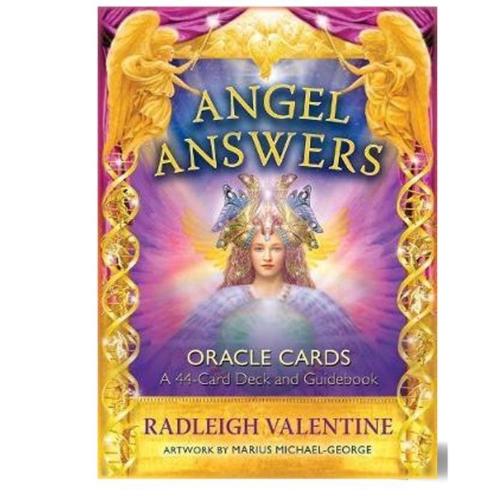 Jual Angel Answers Oracle Cards : A 44-Card Deck and Guidebook ...