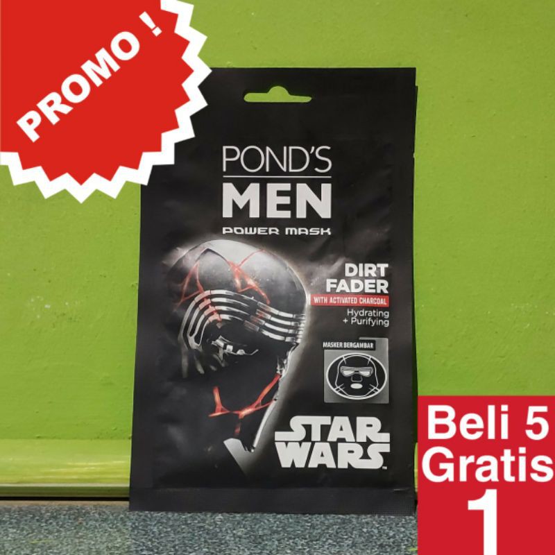 Jual Ponds Men Power Mask Dirt Fader Special Star Wars 20g | Shopee ...