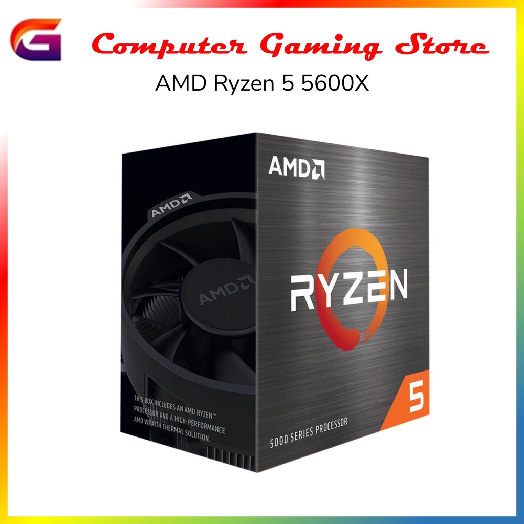 Jual AMD RYZEN 5 5600X PROSESOR BOX - SOCKET AM4 | Shopee Indonesia