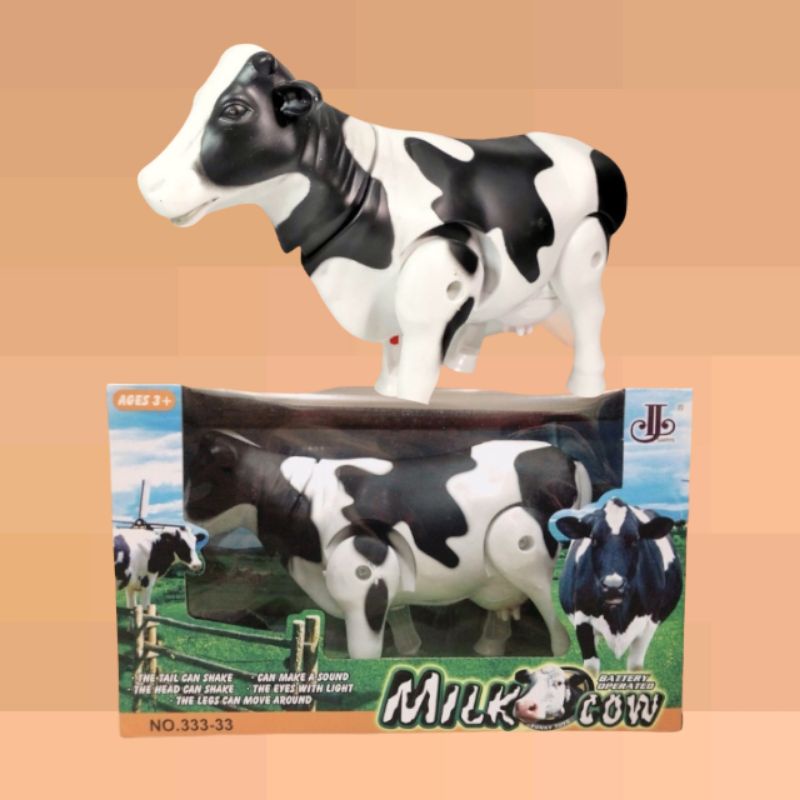 Jual Mainan Anak Sapi Besar Berjalan Bersuara Sapi | Shopee Indonesia