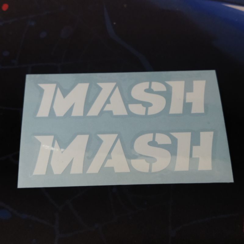 Jual Cutting sticker stiker sepeda road bike fixed bike mash teks logo ...