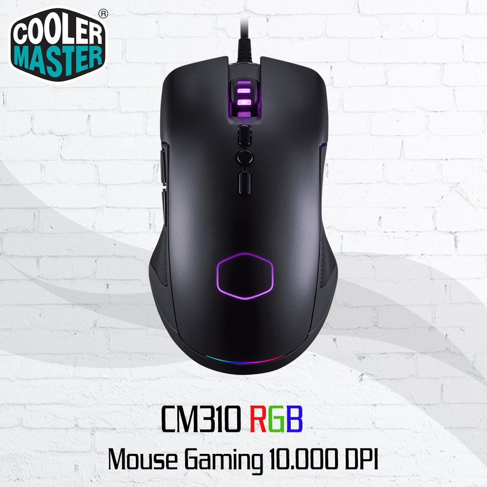 Jual Cooler Master CM310 RGB Mouse Gaming | Shopee Indonesia