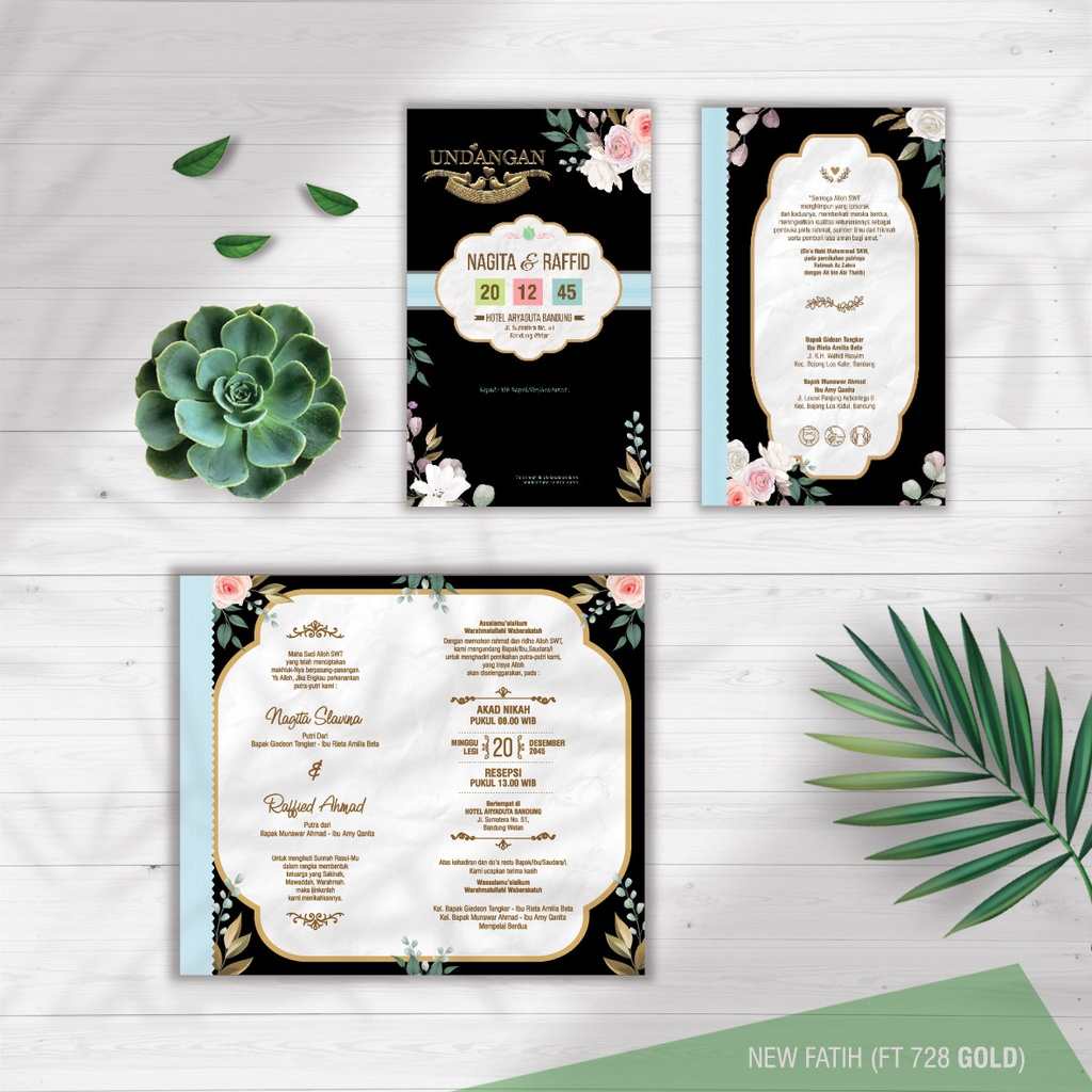 Jual Undangan Pernikahan Terbaru Yang Unik Simple Kekinian Mewah dan ...