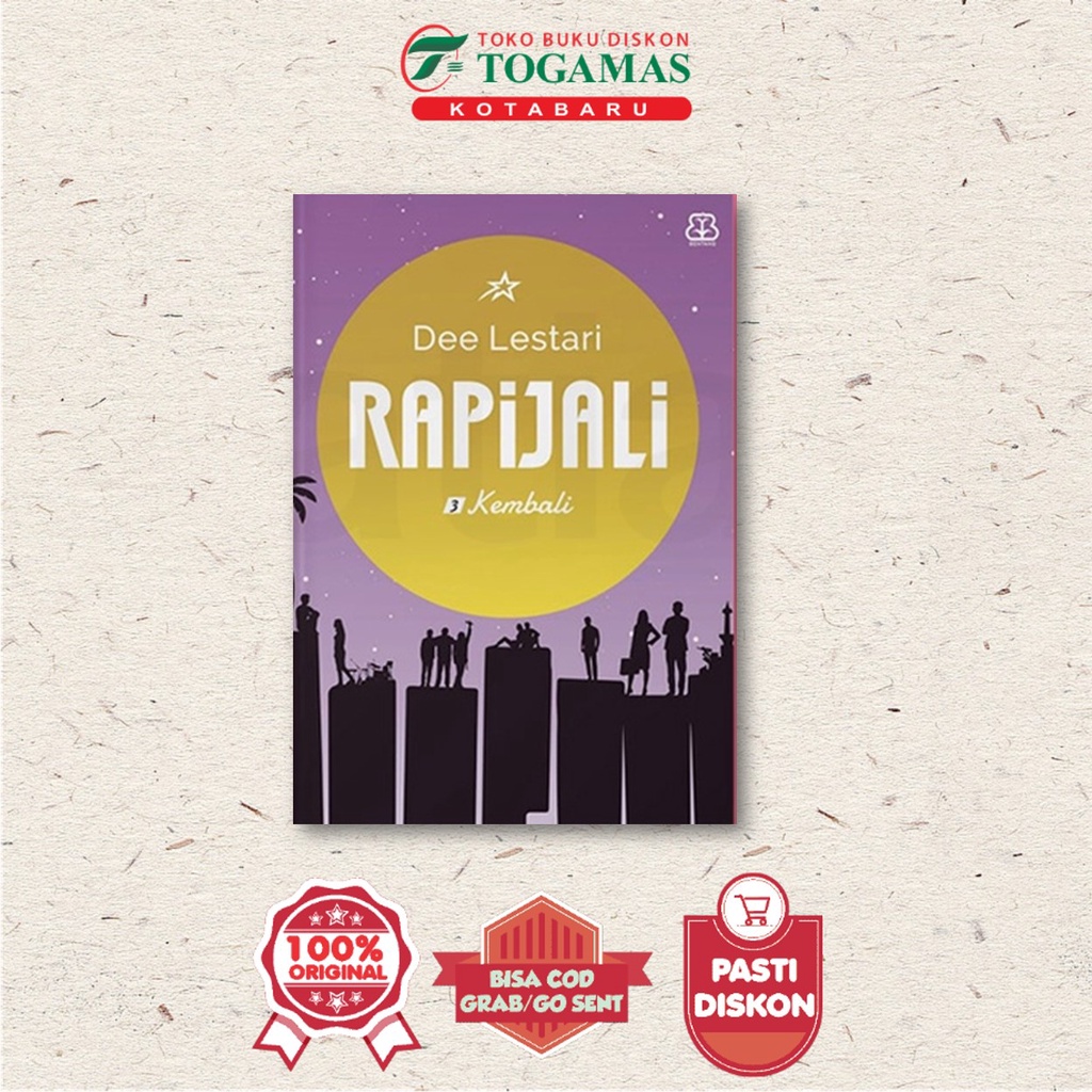 Jual RAPIJALI 3 - DEE DEWI LESTARI | Shopee Indonesia