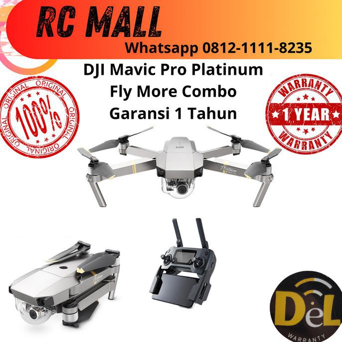 Jual DJI Mavic Pro Platinum Combo NEW READY | Shopee Indonesia