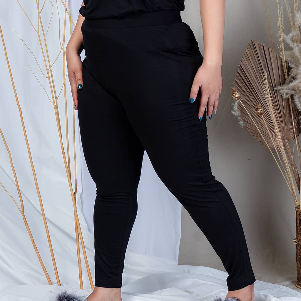 Jual Chasya Basic Legging Wanita Big Size Jumbo tebal Size XL-8XL | Shopee Indonesia