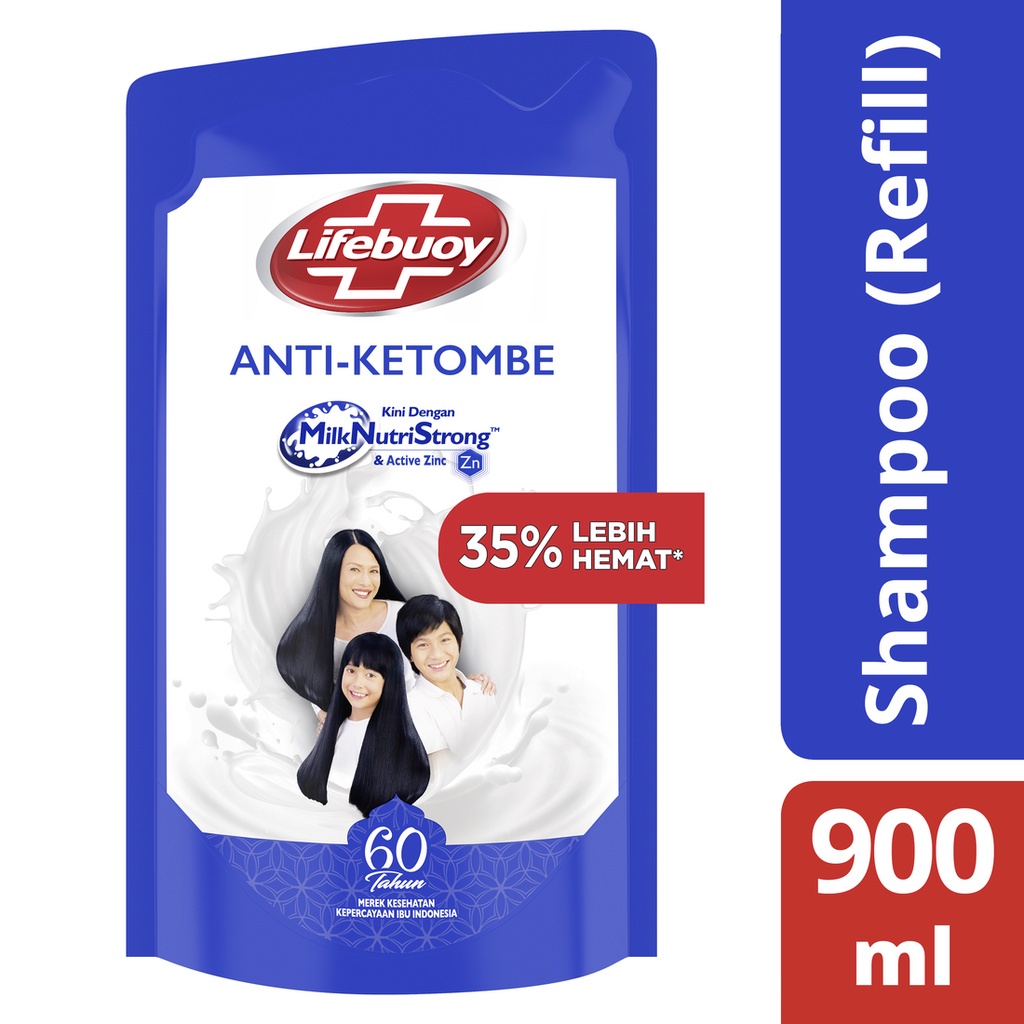 Jual LIFEBUOY Shampo Anti Ketombe Anti Dandruff dengan Milknutristrong ...
