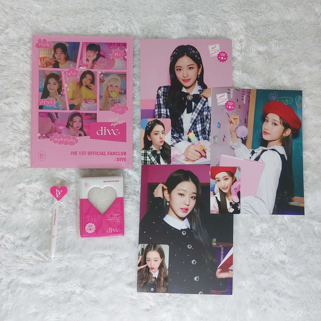 Jual Ive Fanship Official Fan Club Dive 1st Gen Fan Kit Member Set ...
