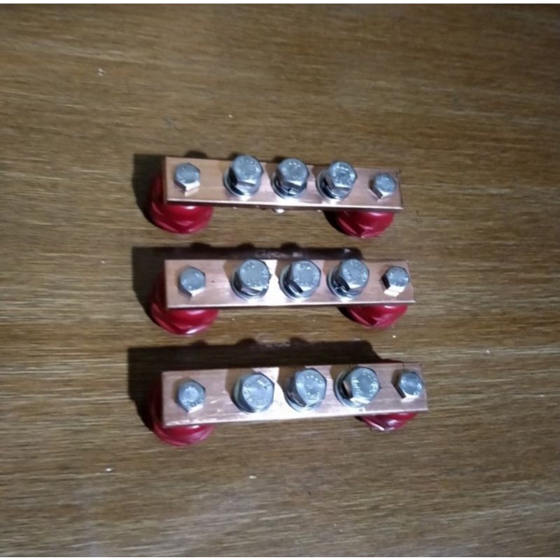 Jual busbar tembaga 3mm x 25mm x 150mm - busbar grounding - tembaga ...