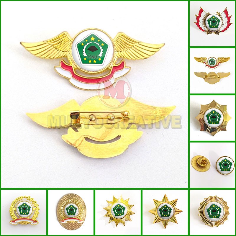 Jual Pin ISNU Wathan Pin Bros Wing Logo Isnu - Ikatan Sarjana Nahdlatul ...