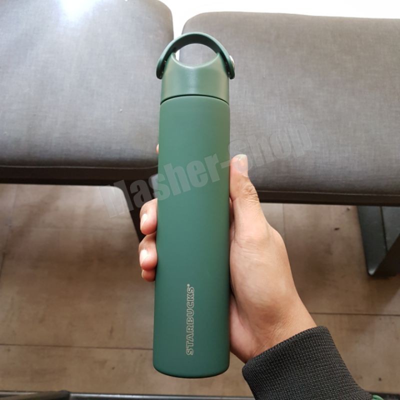 Jual Tumbler Starbucks® Original Core Slim Dark Green Doff 2021 ...