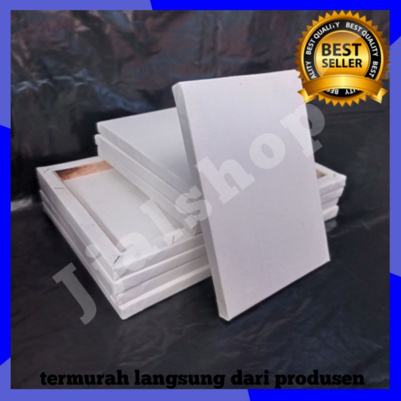 Jual Kanvas lukis mini 10x20 canvas kecil alat media lukisan menggambar ...