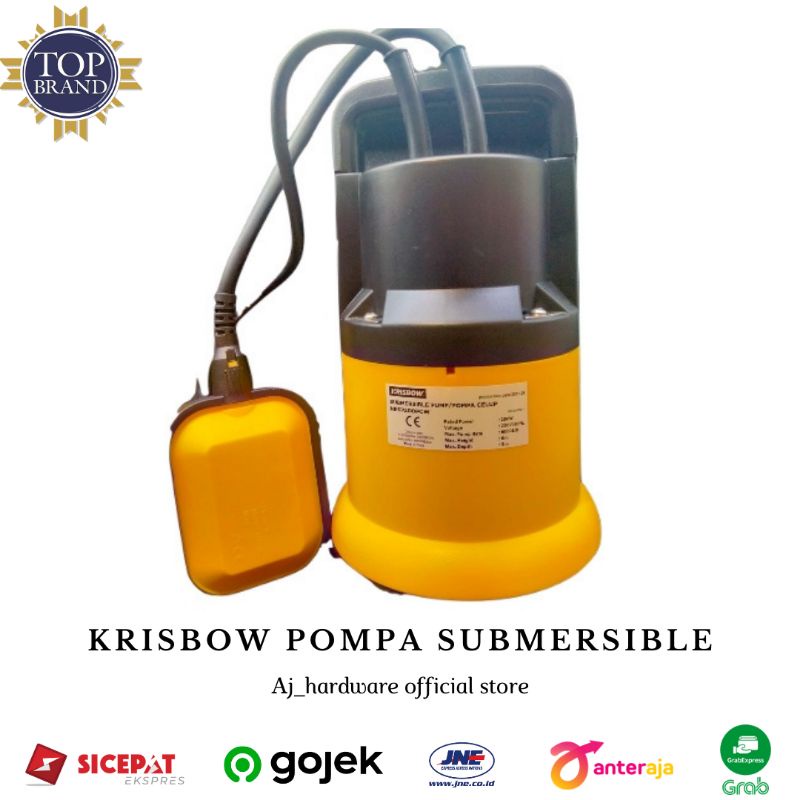 Jual Krisbow Pompa Submersible 200w (Saklar Otomatis) | Shopee Indonesia