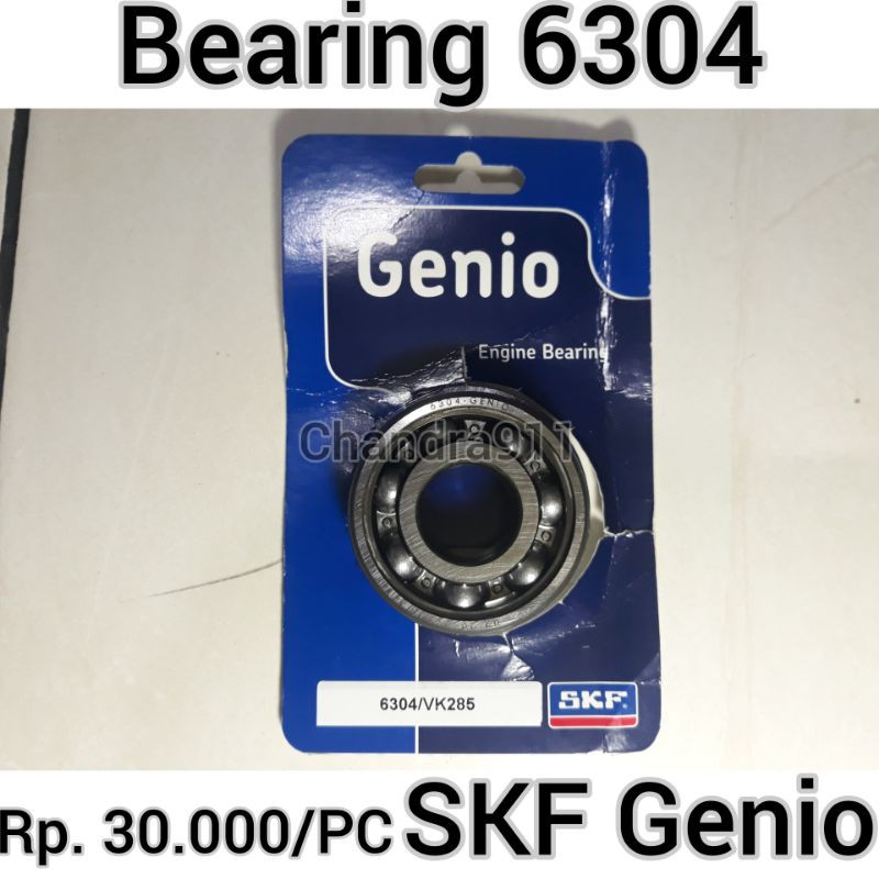 Jual bearing 6304 SKF Genio Laher Laker lahar klahar klaher bering mesin motor universal ...