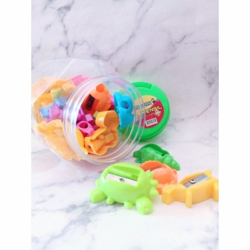 Jual Rautan, Serutan, Peruncing Pensil, Pencil Sharpener, Motif Lucu ...