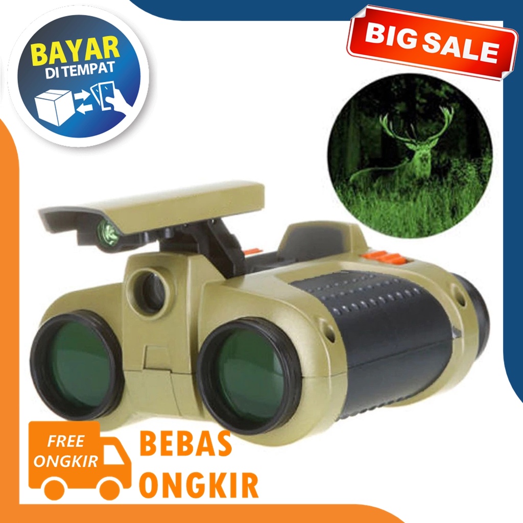 Jual Teropong Tropong Kekeran Binocular Binokular Mainan Night Vision 4 ...