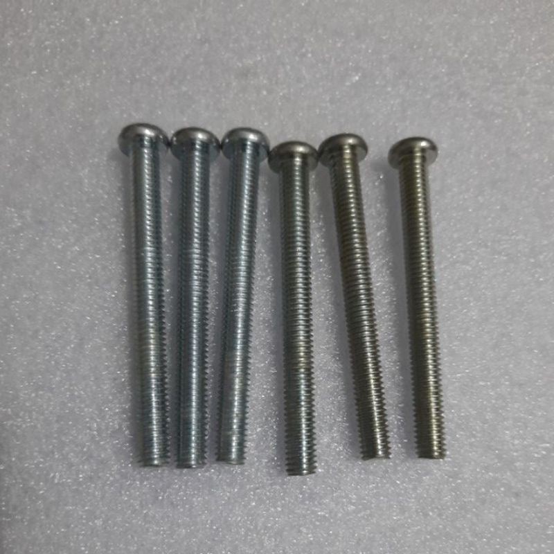 Jual BAUT BAUD OBENG KEMBANG PLUS PANJANG 6CM DIAMETER ULIR 0.5CM DIAMETER KEPALA BAUT BAUD 1CM ...