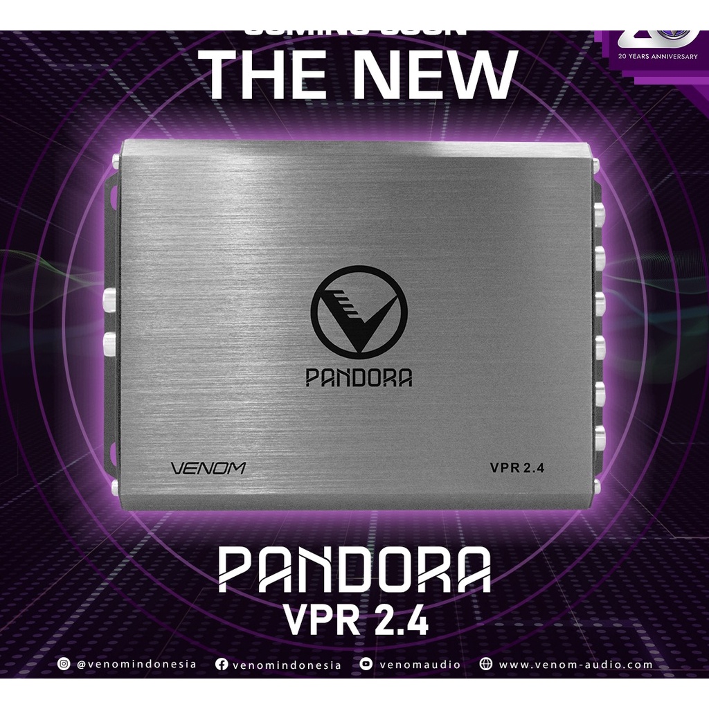 Jual Processor Venom Pandora VRR 2.4 - The New - Dinasti Audio | Shopee ...