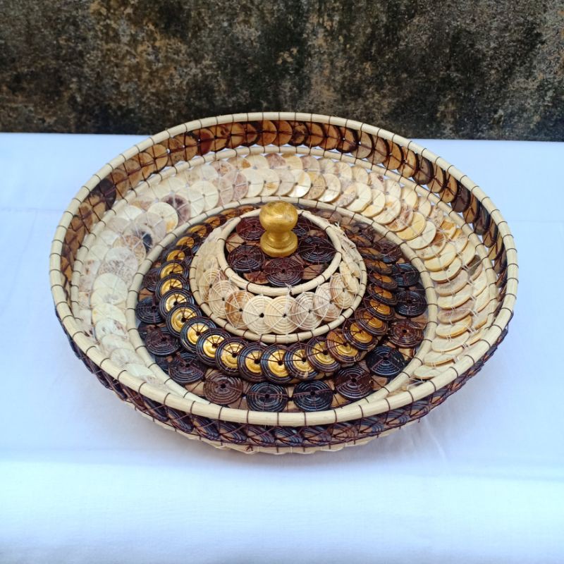 Jual Bokor Batok Kelapa Bulat / Bokor Batok Kelapa Bali / Bokor Murah ...