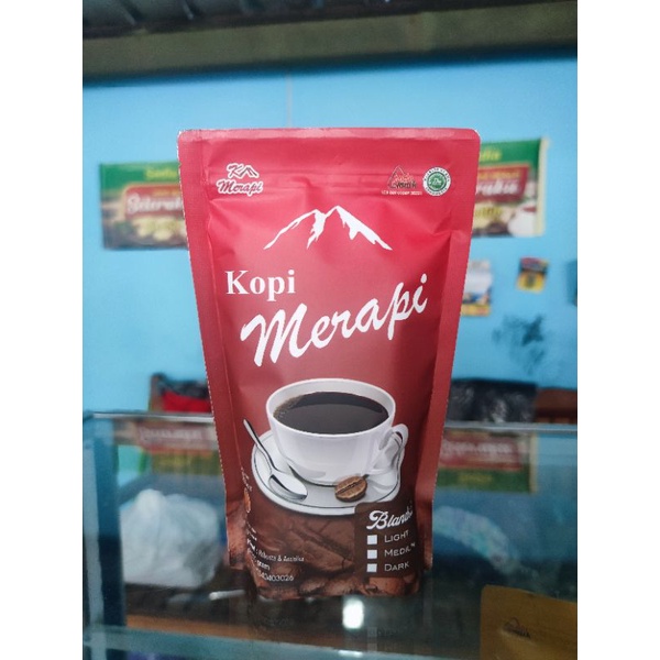Jual KOPI MERAPI BLANDED ARABIKA DAN ROBUSTA | Shopee Indonesia